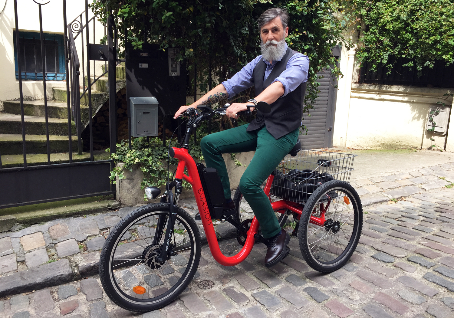 Tricycle électrique - tricycle adulte électrique et vélo 3 roues - Damius