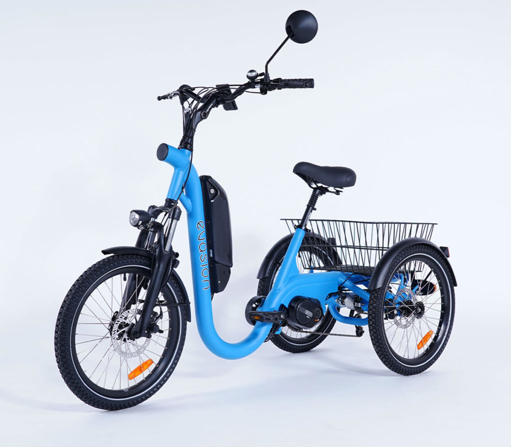 Adult electric tricycle "EVASION Pedal Motor" - Damius